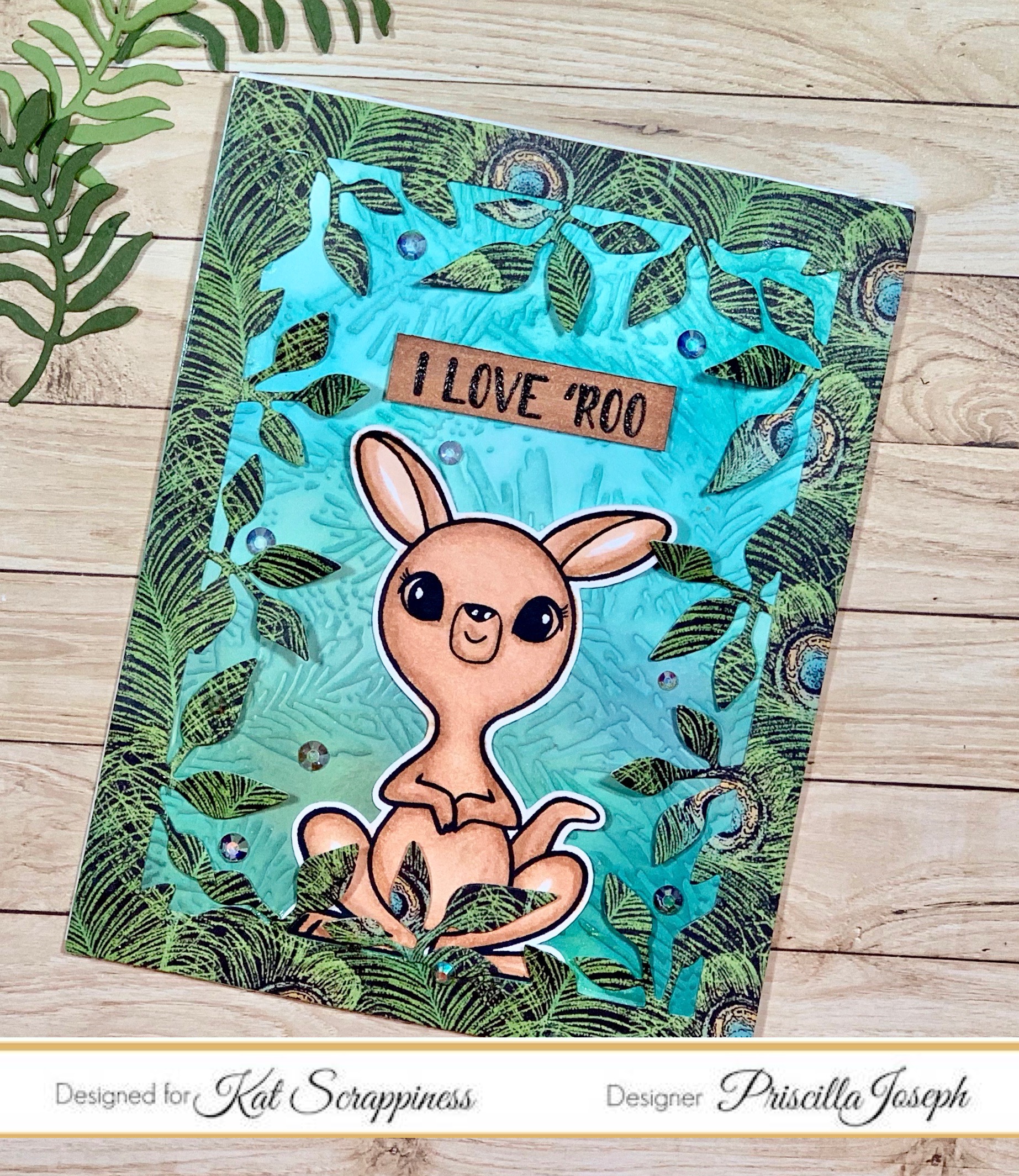 "Hoppy For You" | Creating Four Kangaroo Cards - Nubble Light Designs