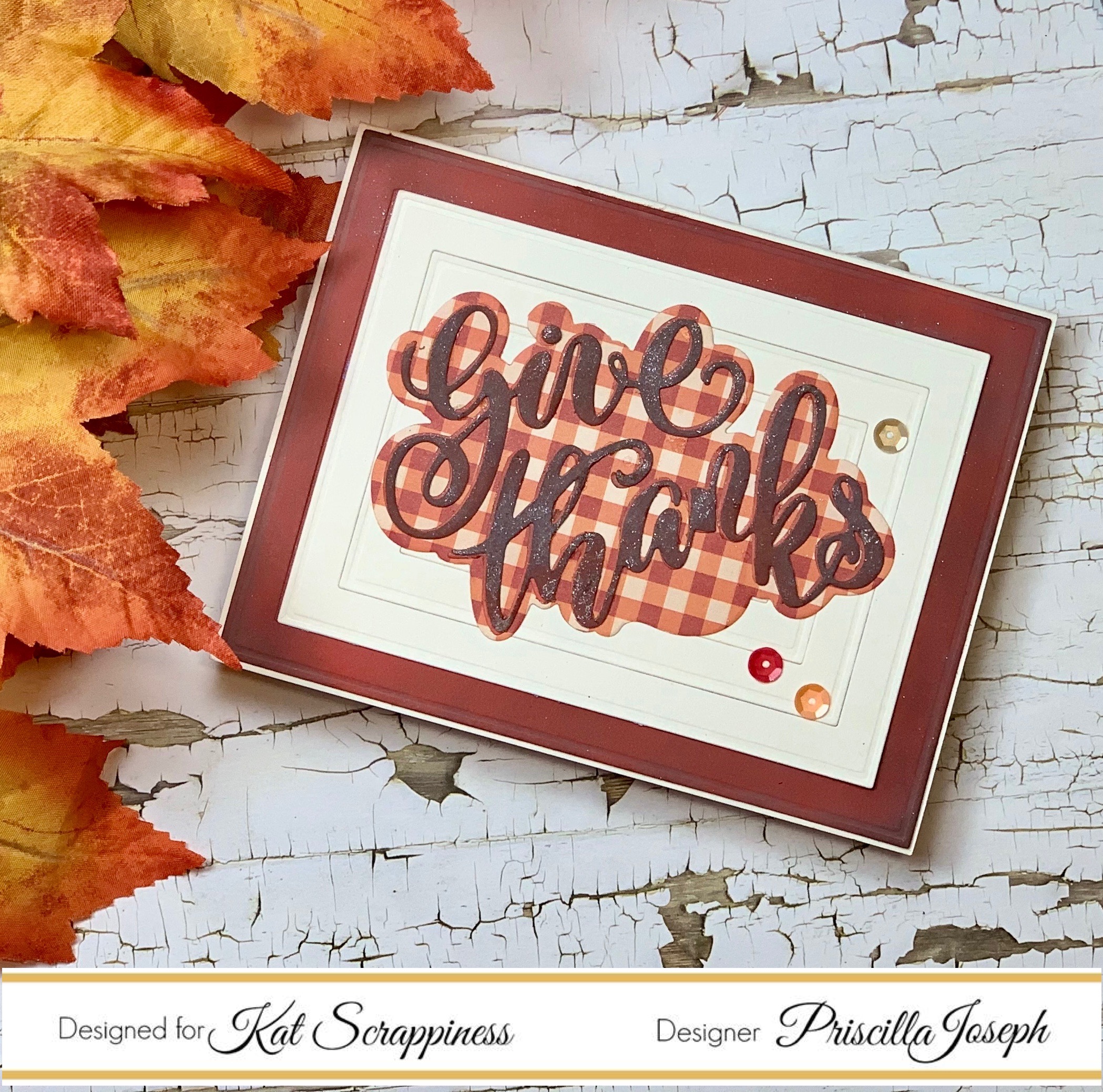 One-of-a-Kind Thanksgiving Cards | Crafting with the New "Give Thanks ...