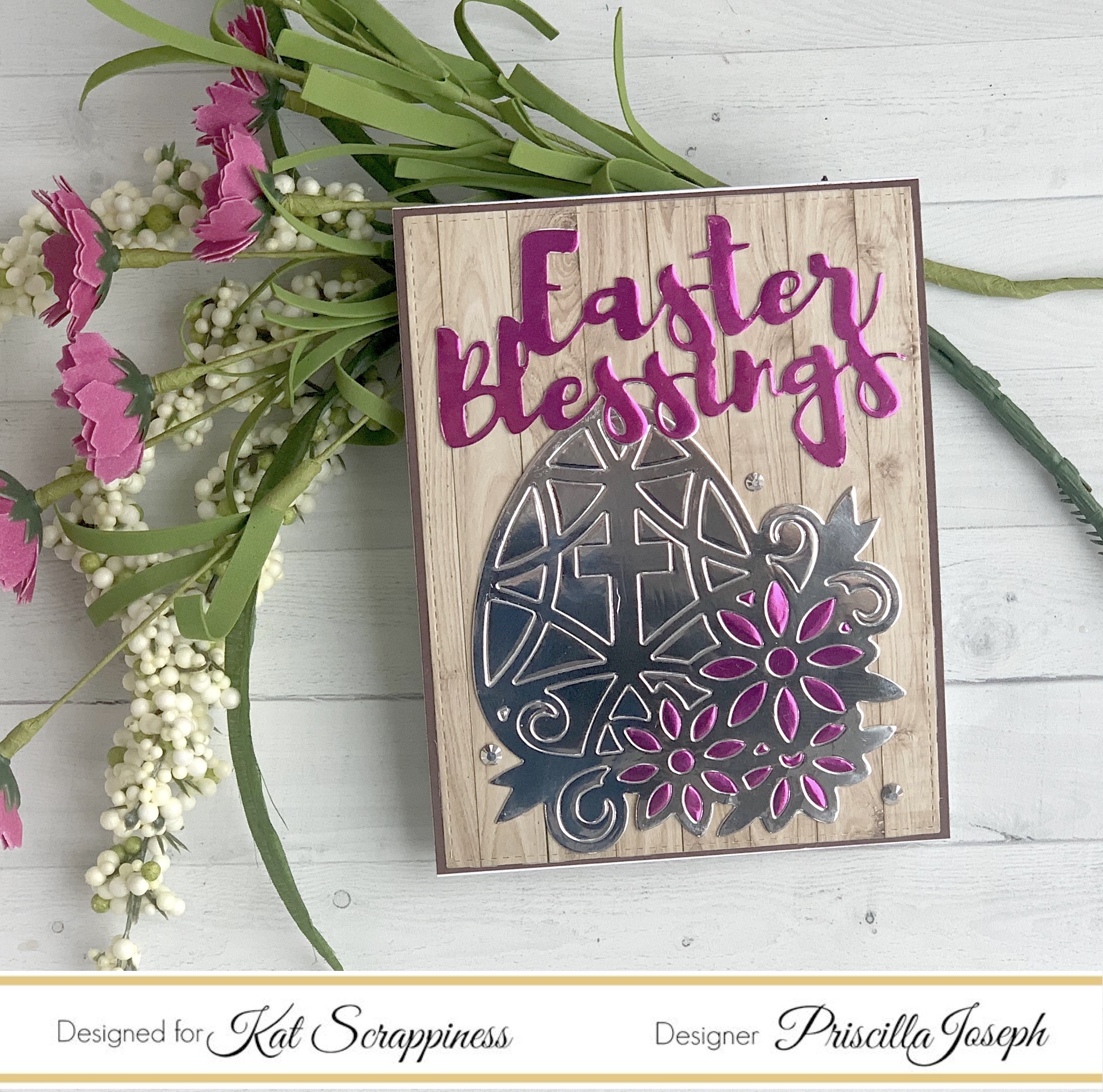 Easter Blessings | Faberge Egg Inlay - Nubble Light Designs