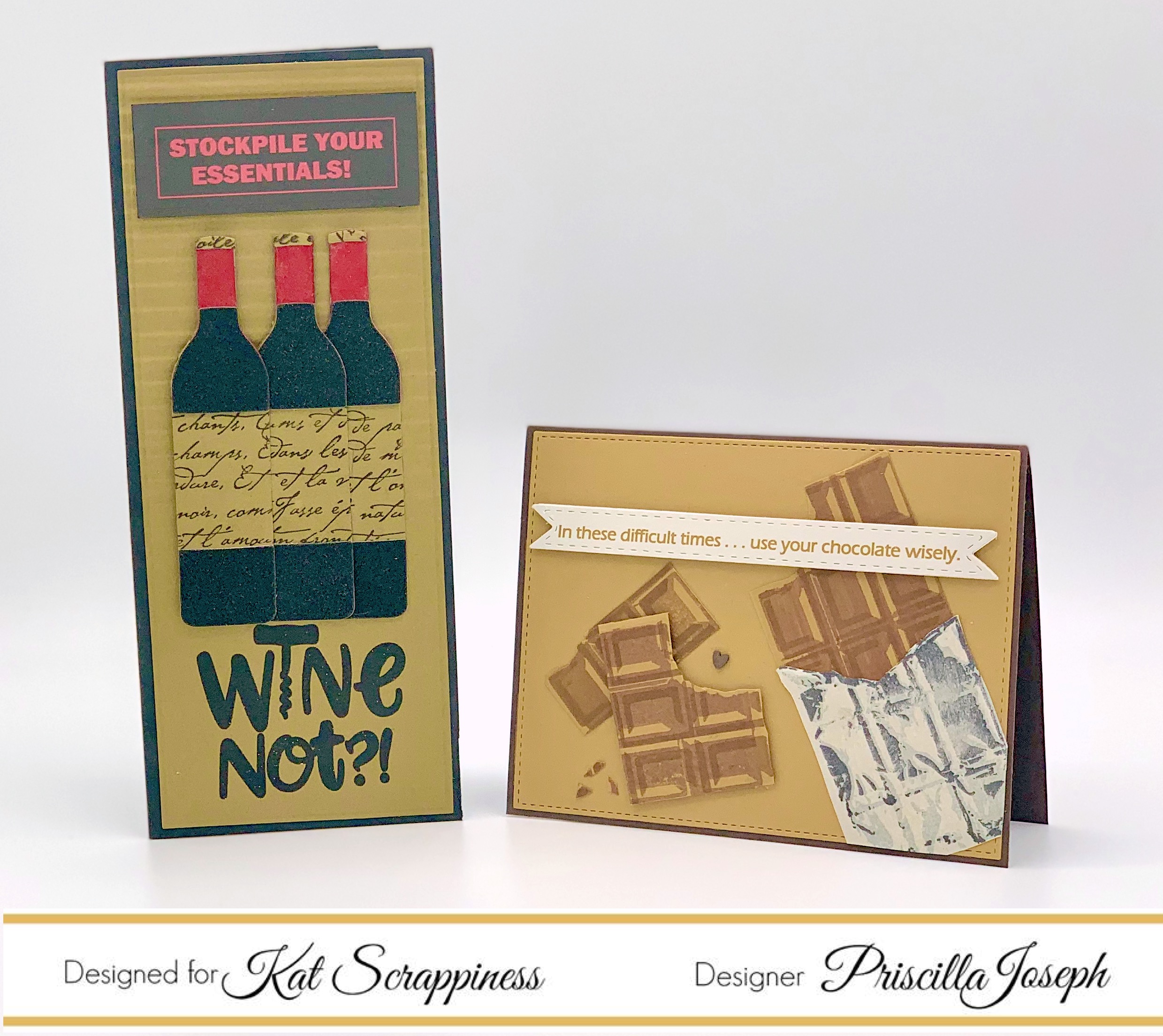 Quarantine Cards | Stockpile Your Essentials! - Nubble Light Designs