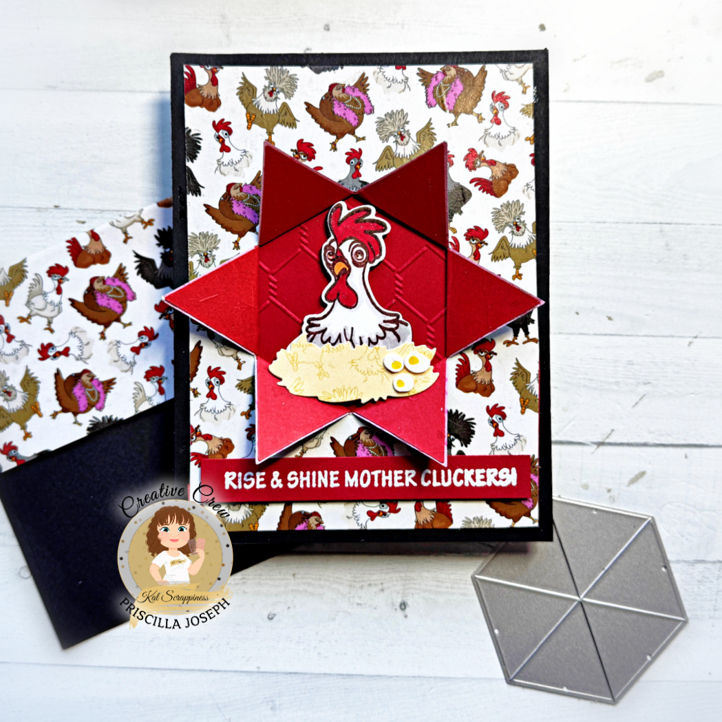 Using a Pop Out Die for an Fun 3D Look - Nubble Light Designs